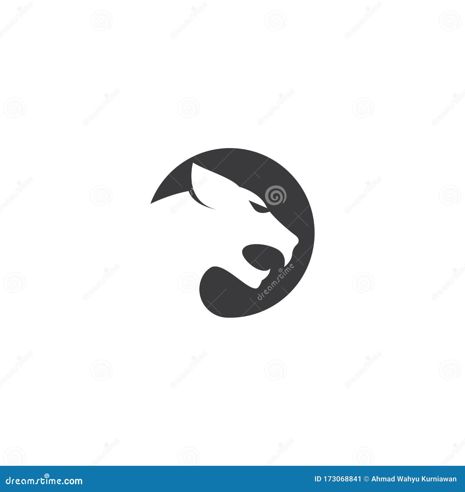 Puma,panther,tiger or Leopard Logo Design Stock Vector - Illustration ...