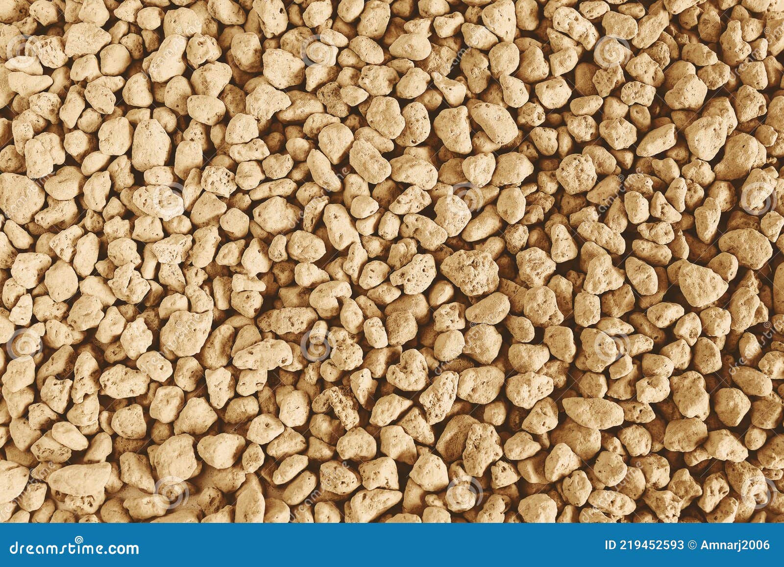 Pumice Pebbles, Volcanic Rock from Top Stock Image - Image of brown ...