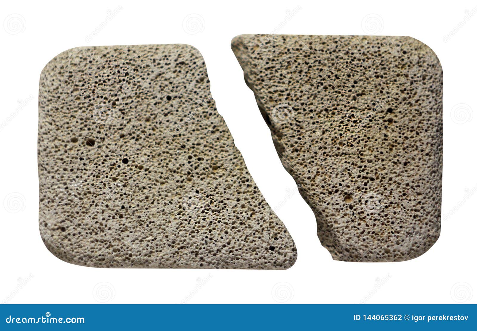 Pumice is a Porous Light Volcanic Material Stock Photo - Image of ...