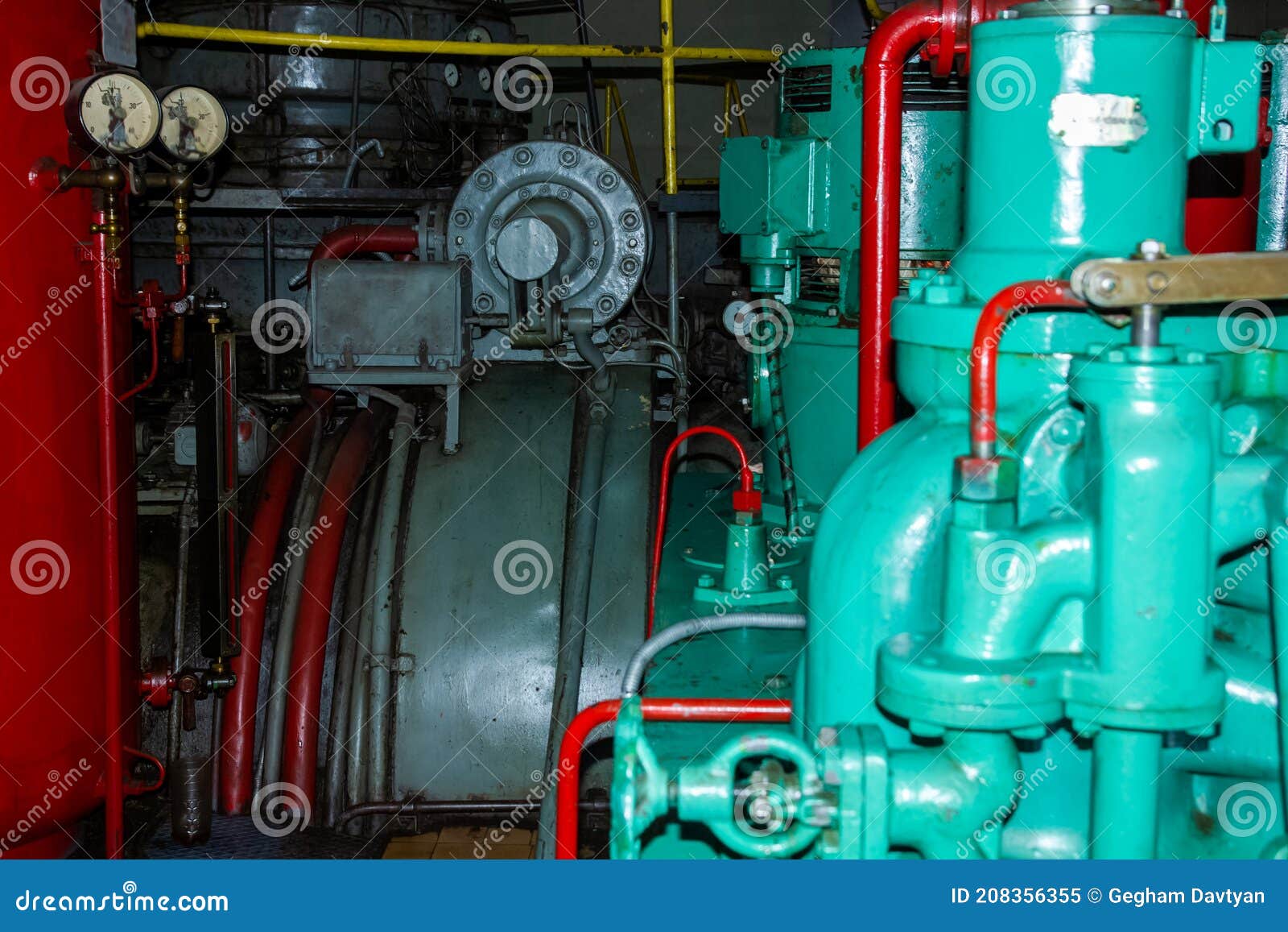 Pump in the Factory, Pump and Valves, Pump and Valves in the Factory ...