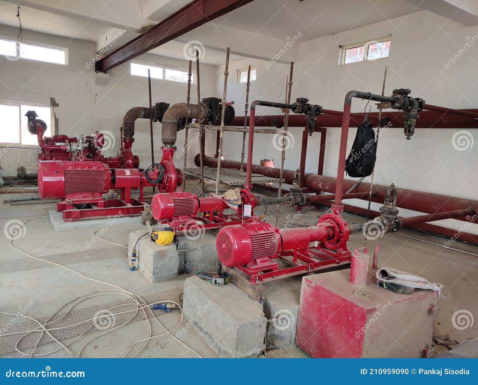 Pump House, Supply Water for Use & Fire Fighting Work, this Automatic Operating System As for ...