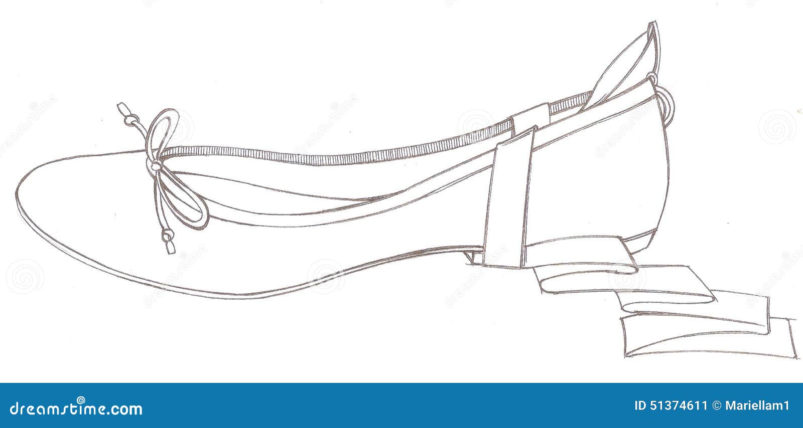 Pump with ribbon stock illustration. Illustration of tape - 51374611