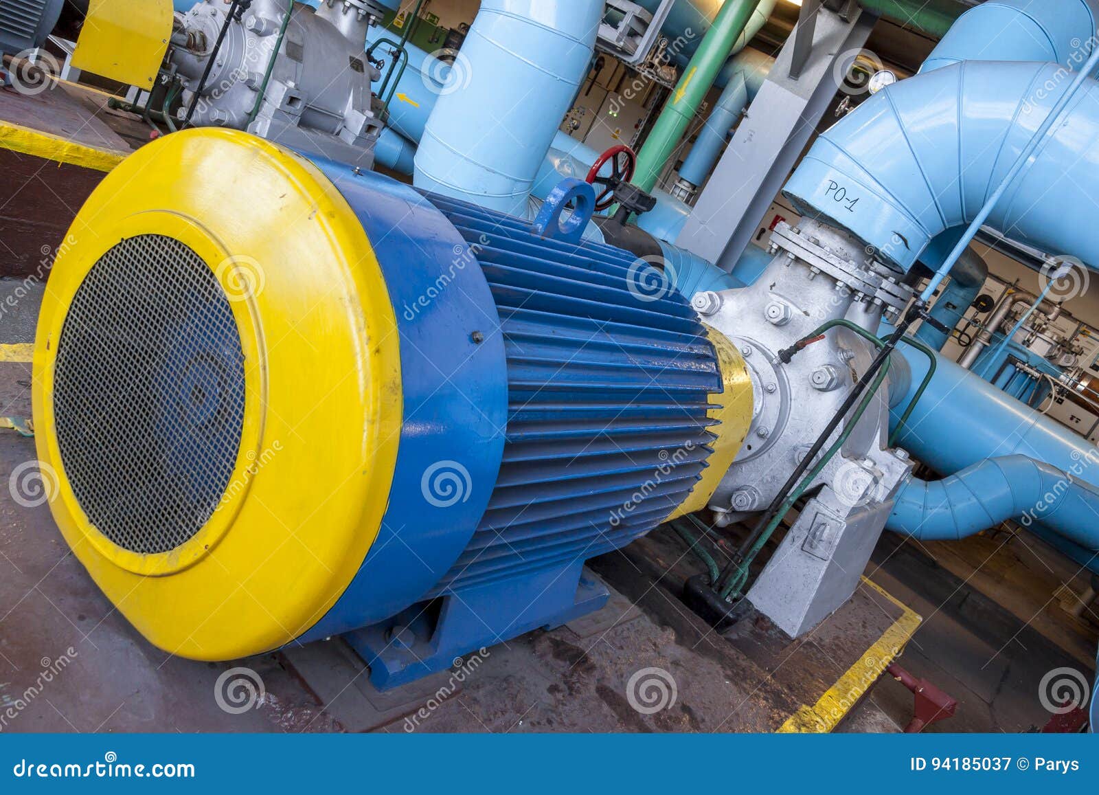 Pump room stock image. Image of fuel, power, pipe, production - 94185037
