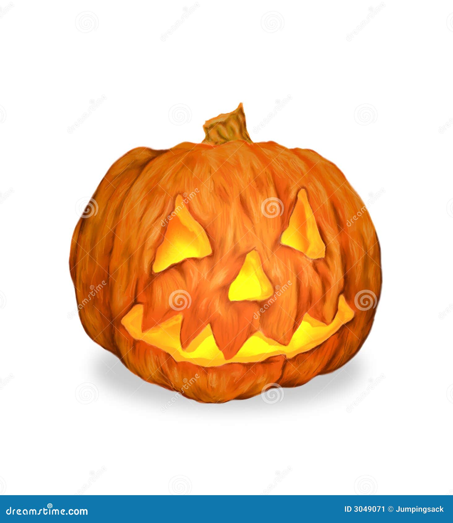 Pumpa stock illustrationer. Illustration av jäkel, sängkläder - 3049071