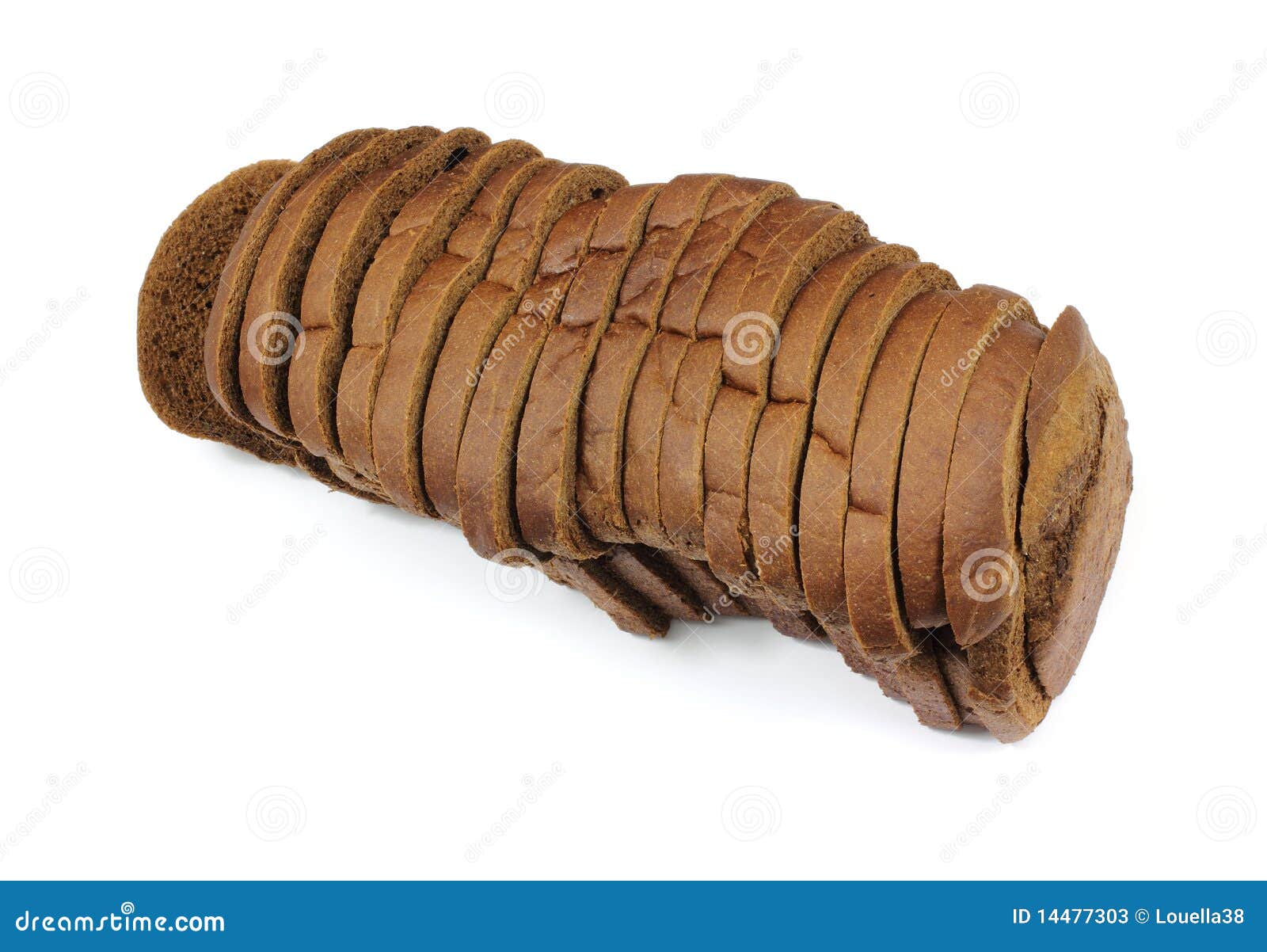 Pumpernickel Bread Angle stock image. Image of healthy - 14477303