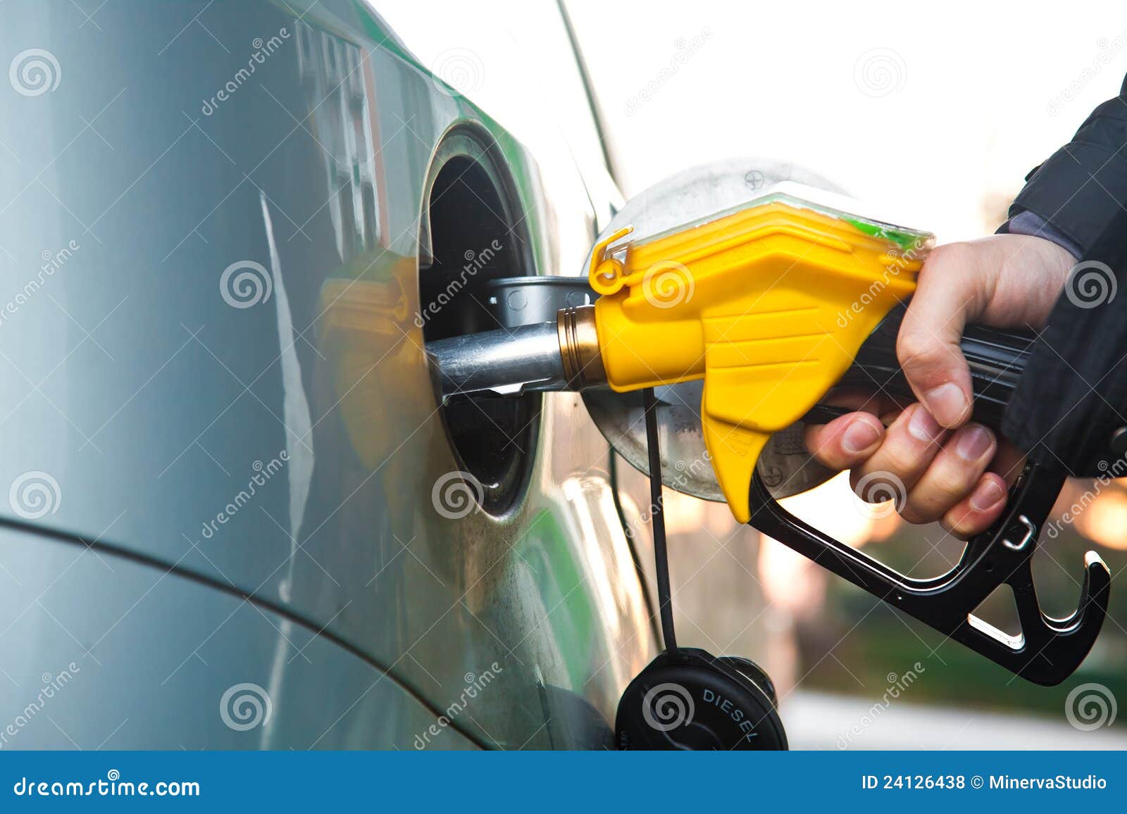 Pumping gasoline stock photo. Image of petroleum, fuel - 24126438