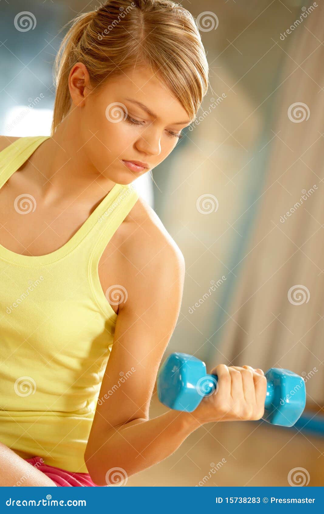 Pumping muscles stock image. Image of muscular, exercise - 15738283