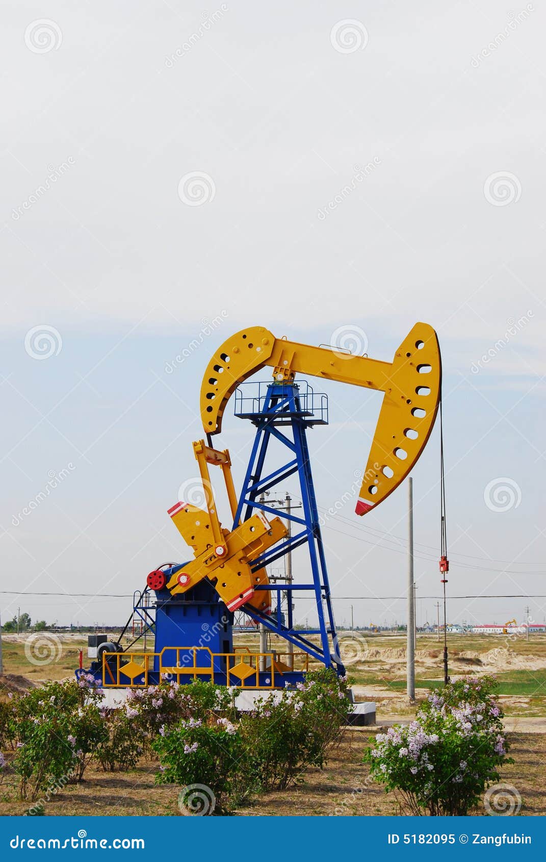 Pumping oil stock image. Image of explore, industries - 5182095