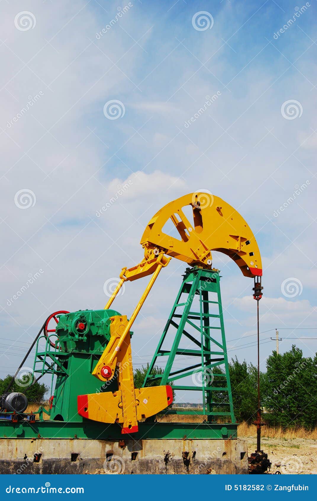 Pumping oil stock photo. Image of manufacturing, states - 5182582