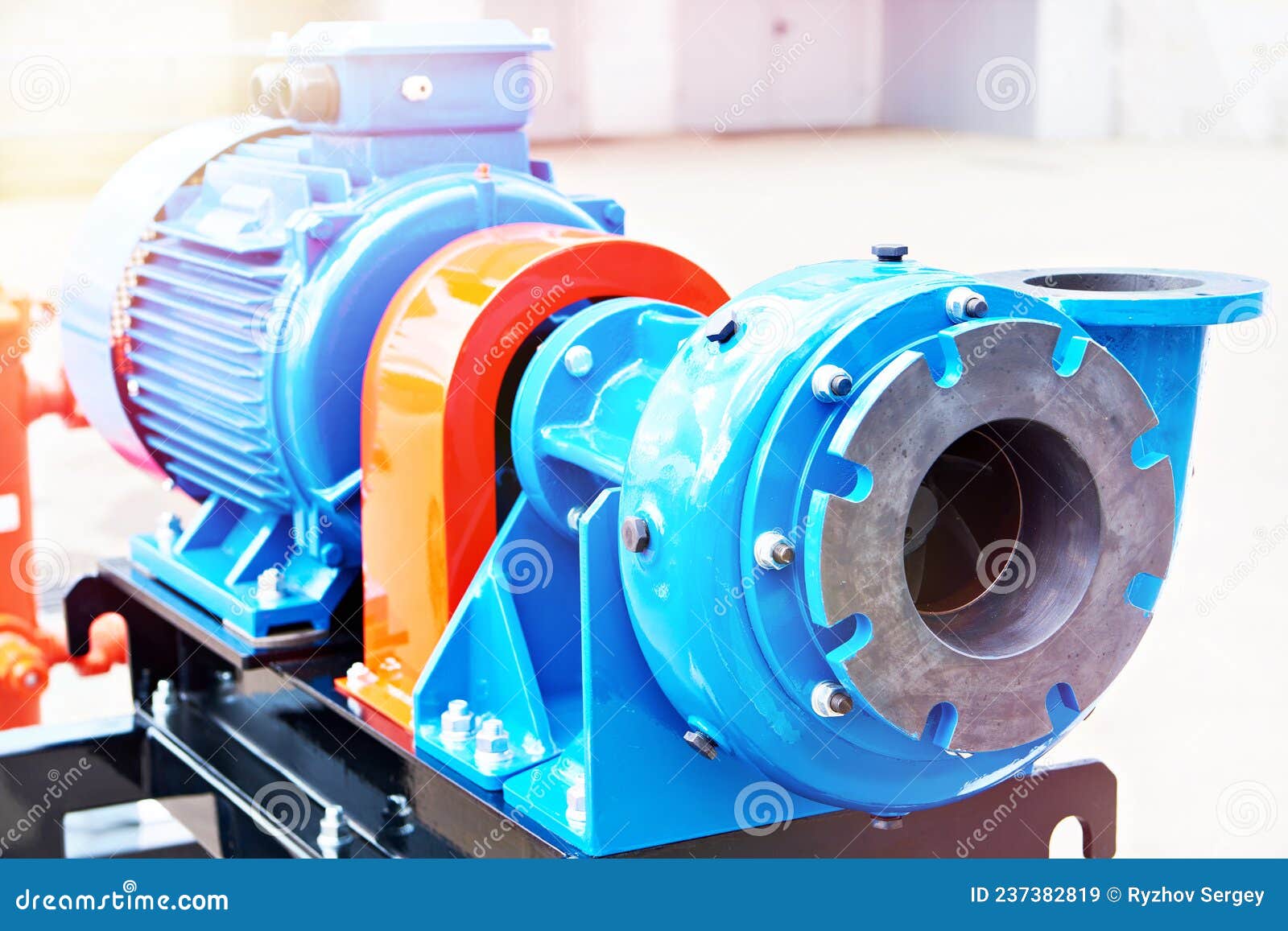 Pumping station stock image. Image of industry, metal - 237382819