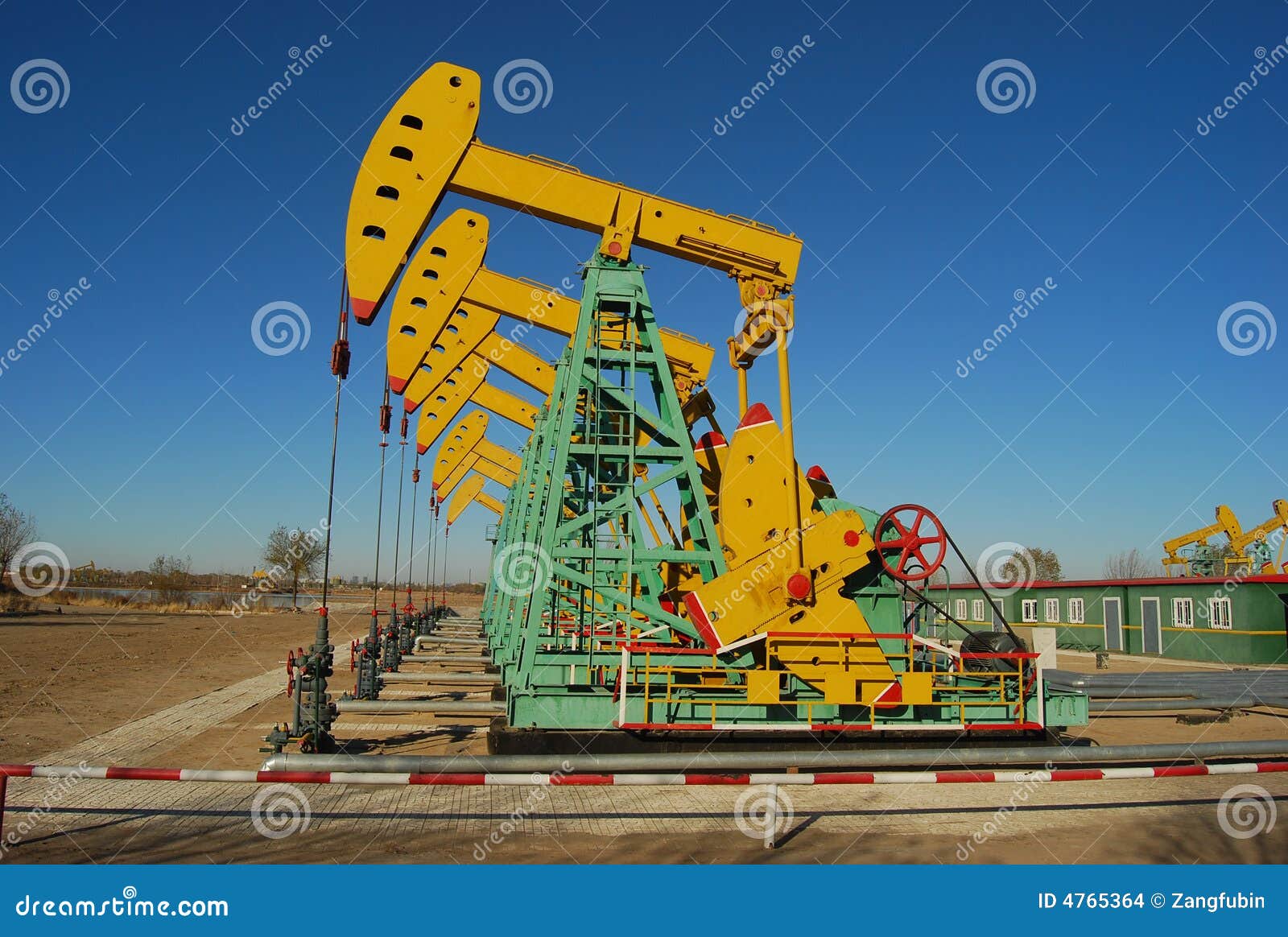 Pumping unit stock photo. Image of manufacturing, petroleum - 4765364
