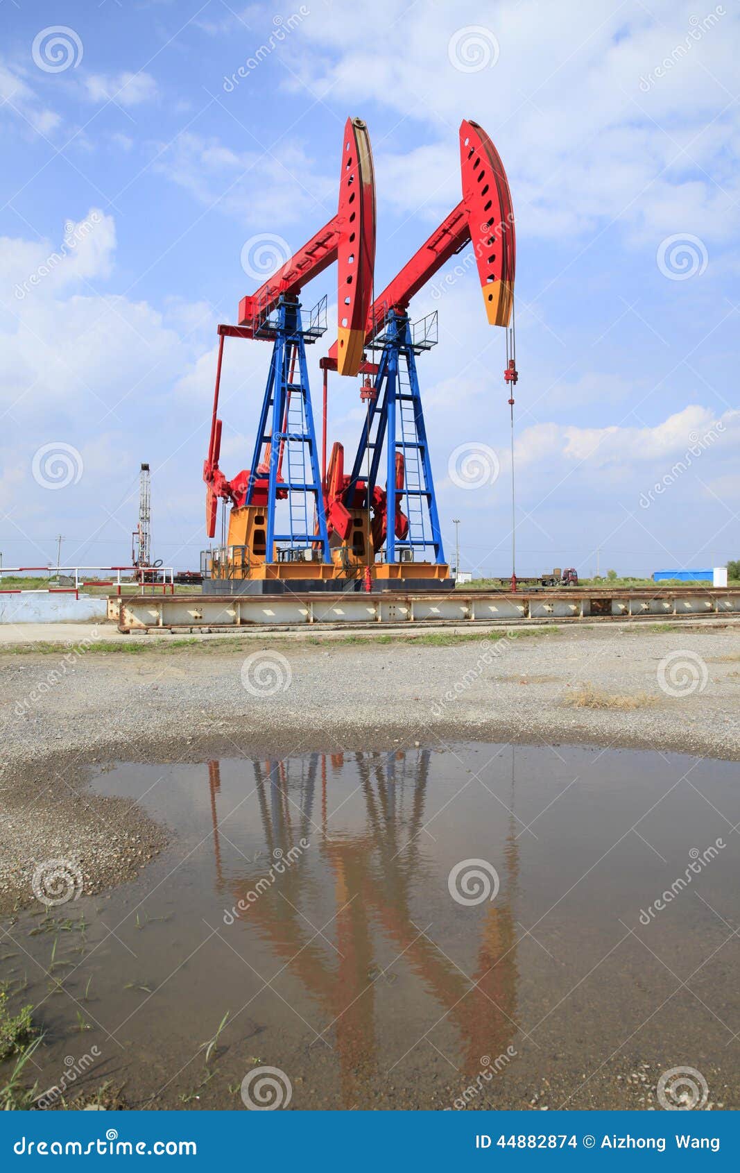 Pumping unit stock photo. Image of energy, geologist - 44882874