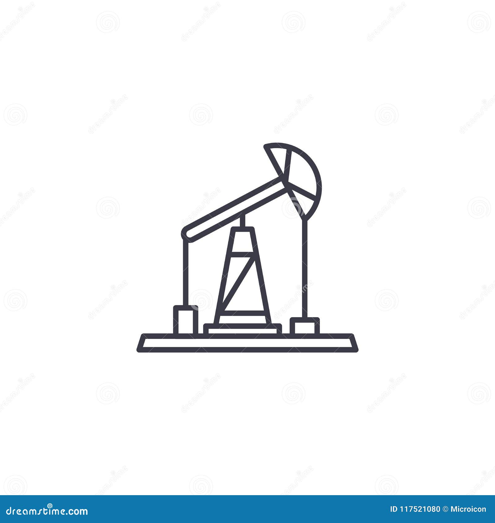 Pumping Unit Linear Icon Concept. Pumping Unit Line Vector Sign, Symbol ... Pumping Unit Linear Icon Concept. Pumping Unit Line Vector Sign, Symbol ...