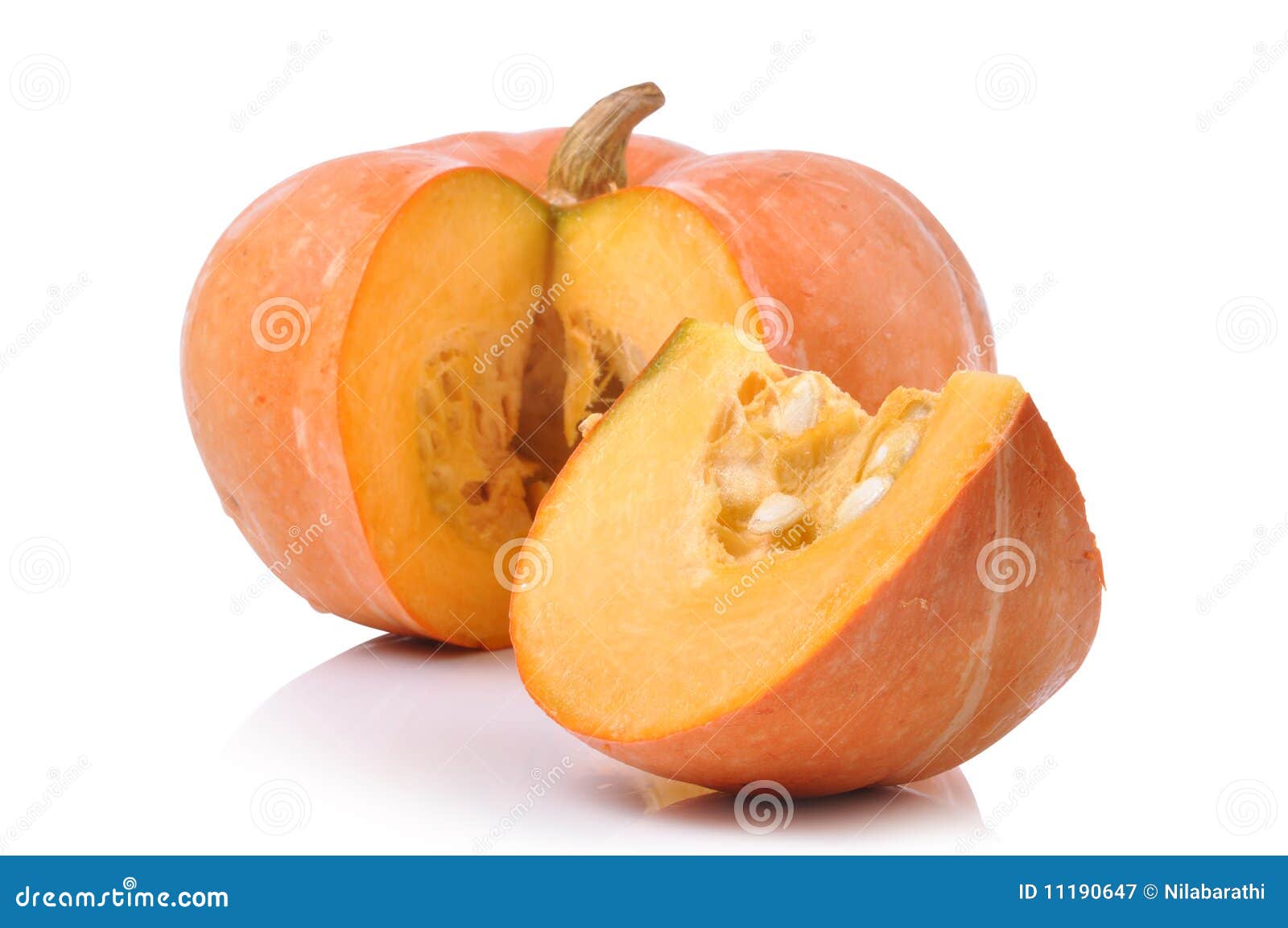 Pumpkin stock image. Image of slice, seeds, nature, food - 11190647