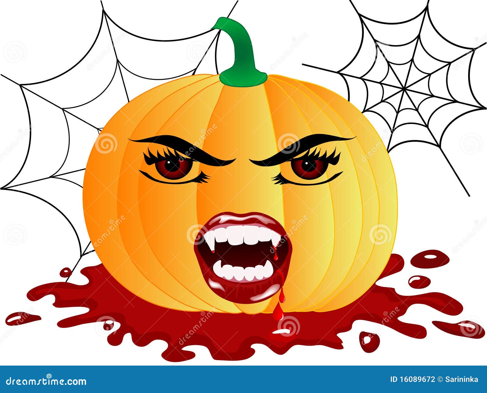 Pumpkin stock vector. Illustration of death, abstract - 16089672