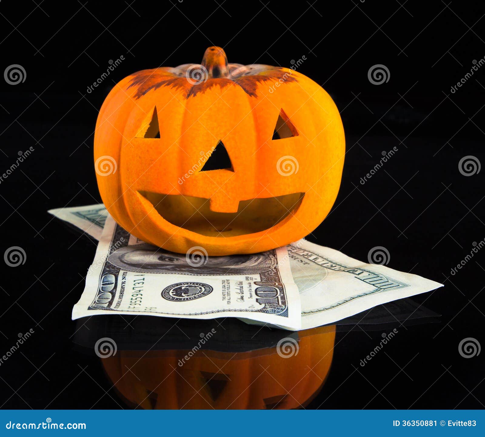 Pumpkin on black stock image. Image of celebration, orange - 36350881