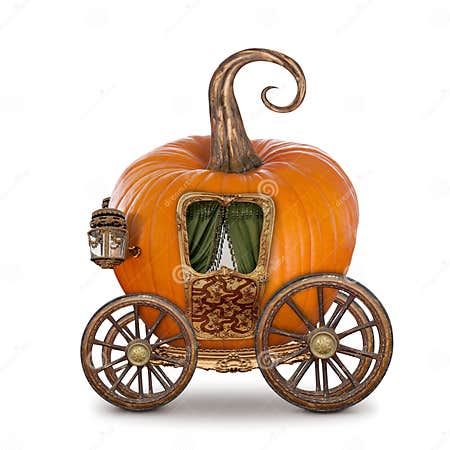 Pumpkin carriage stock image. Image of vegetable, door - 31329545