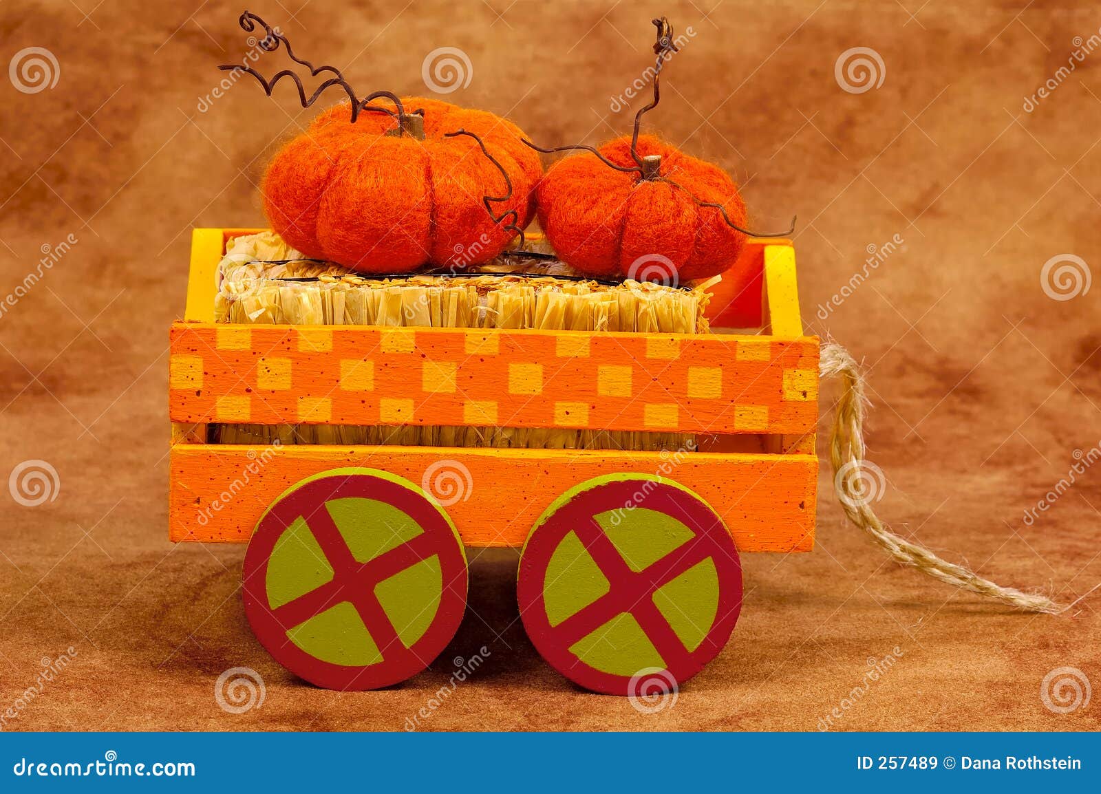 Pumpkin Cart stock image. Image of pumpkin, garden, farm - 257489