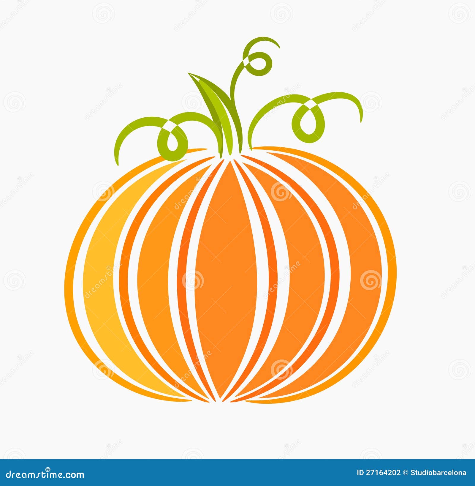 Pumpkin illustration stock vector. Illustration of food - 27164202
