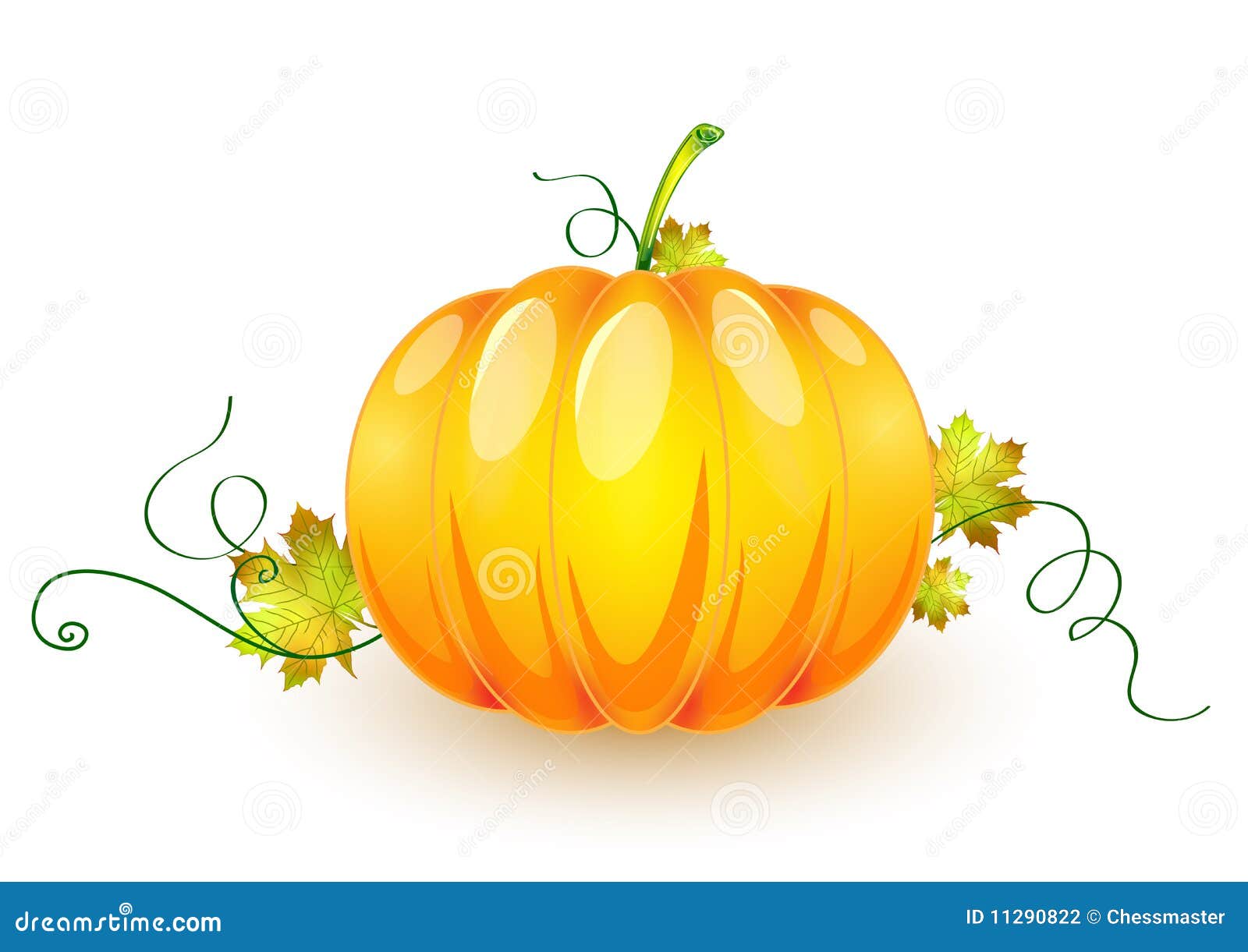 Pumpkin Made in Illustrator Cs4 Stock Vector - Illustration of ...