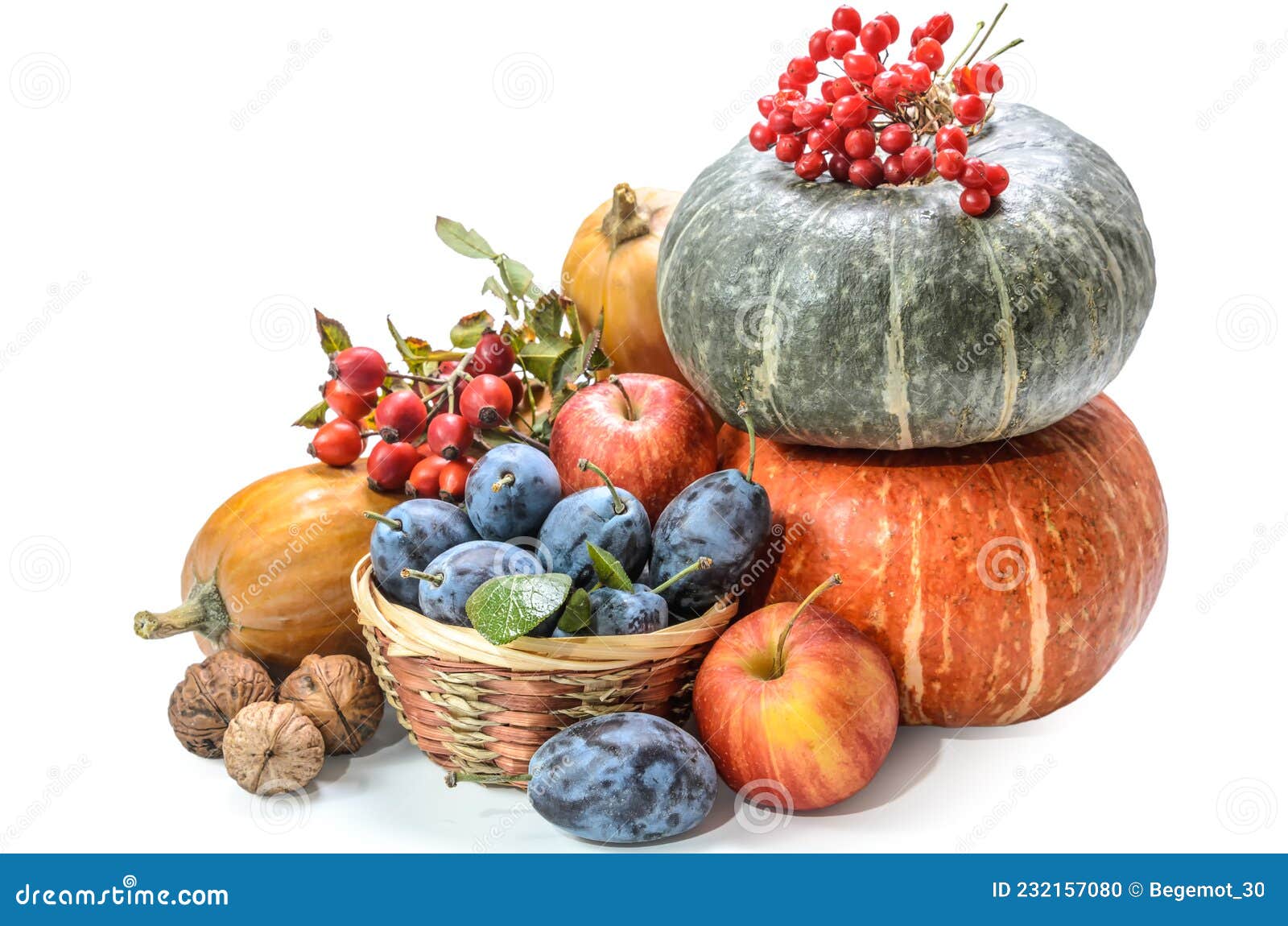 Pumpkin and other fruits stock photo. Image of consumption - 232157080