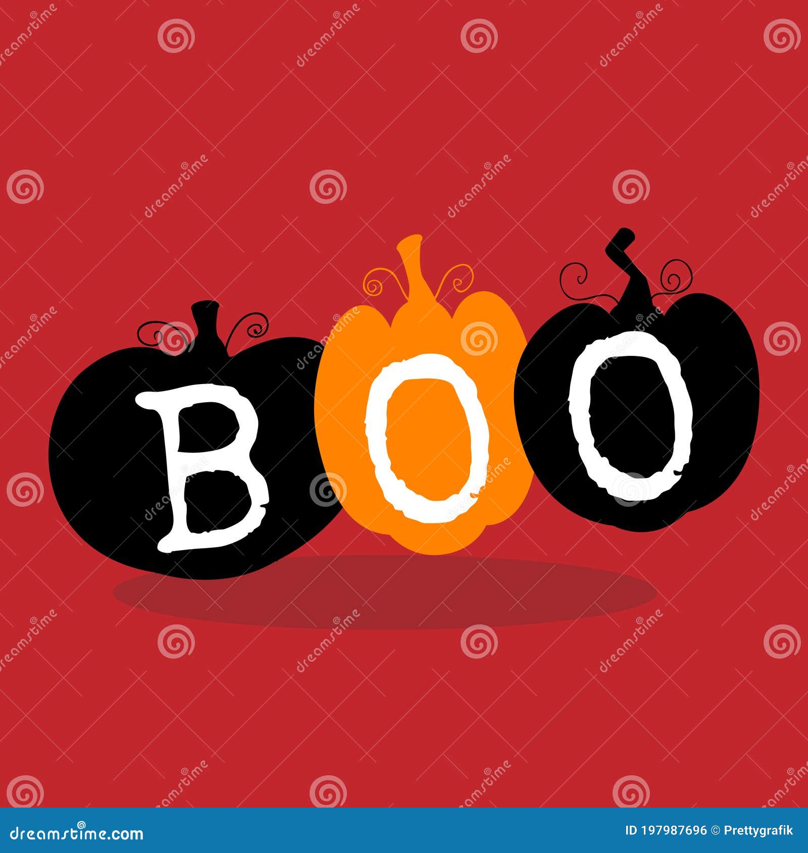 Pumpkin patch boo 08 stock vector. Illustration of patch - 197987696