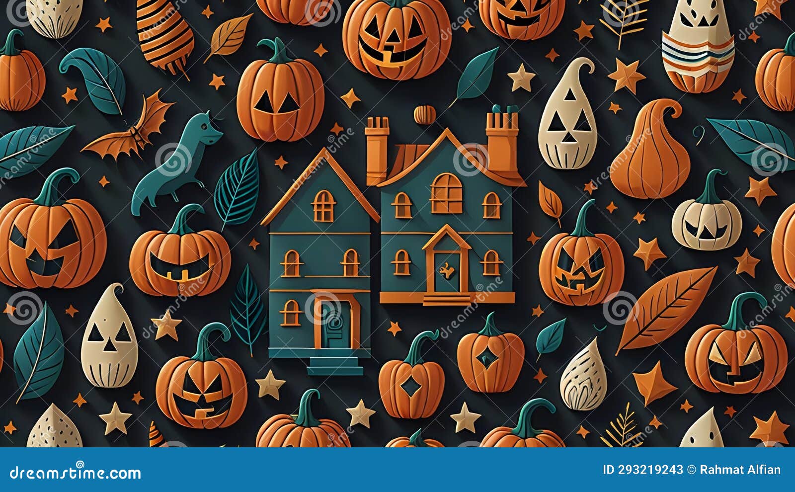 Pumpkin Patterns Pattern Halloween Wallpaper Desktop Background High ...