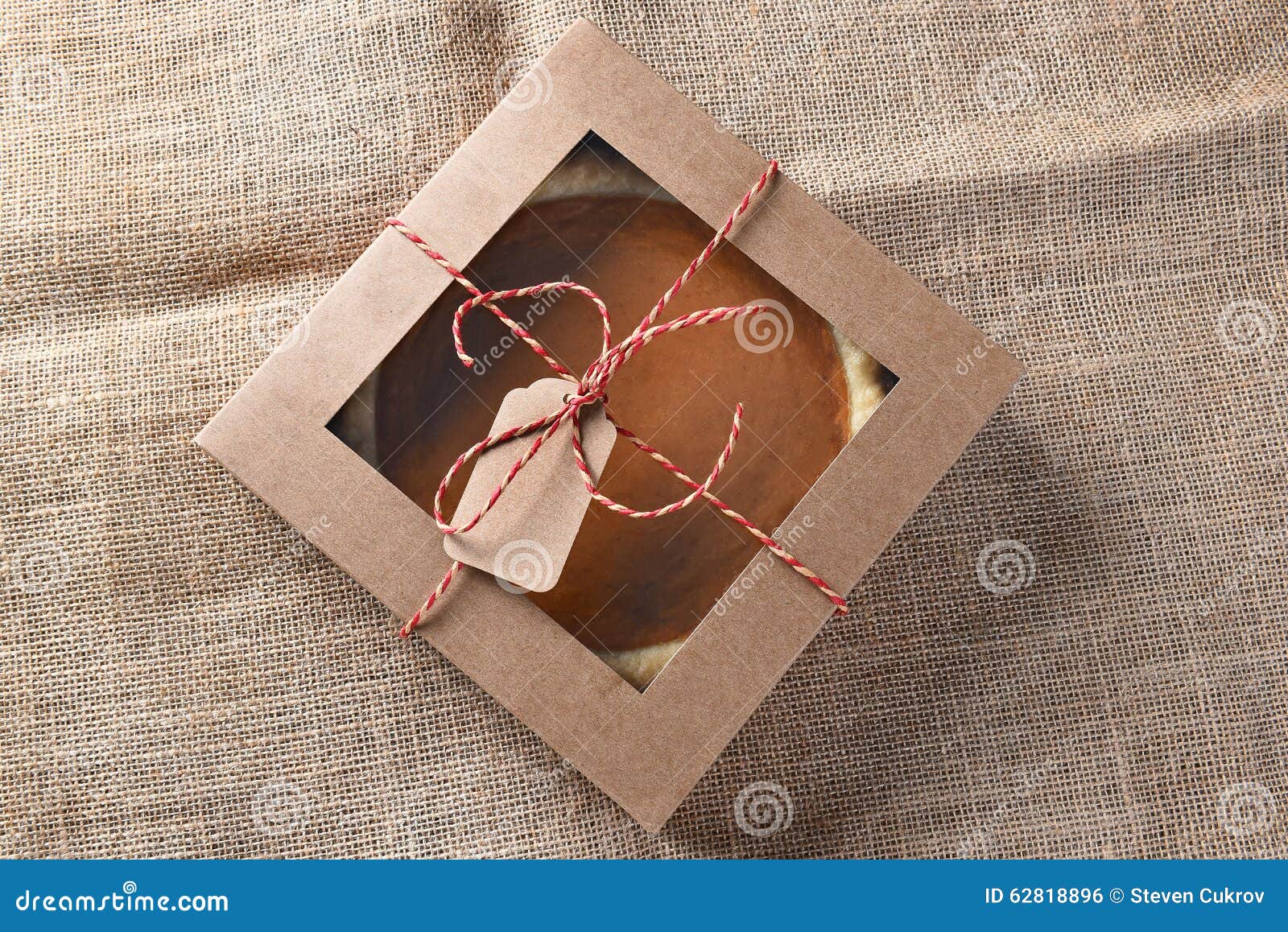 Pumpkin Pie in Box stock photo. Image of feast, blank - 62818896