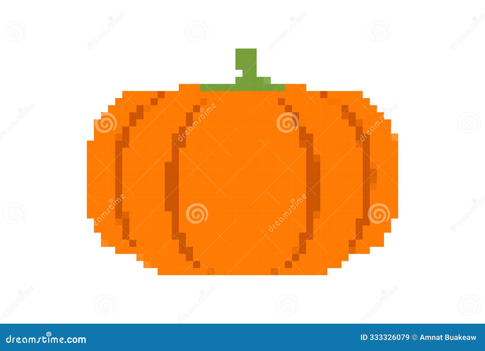 Pumpkin, Pixel Pumpkin, Pixilated Pumpkin for Icon, Pixel Pumpkin for ...