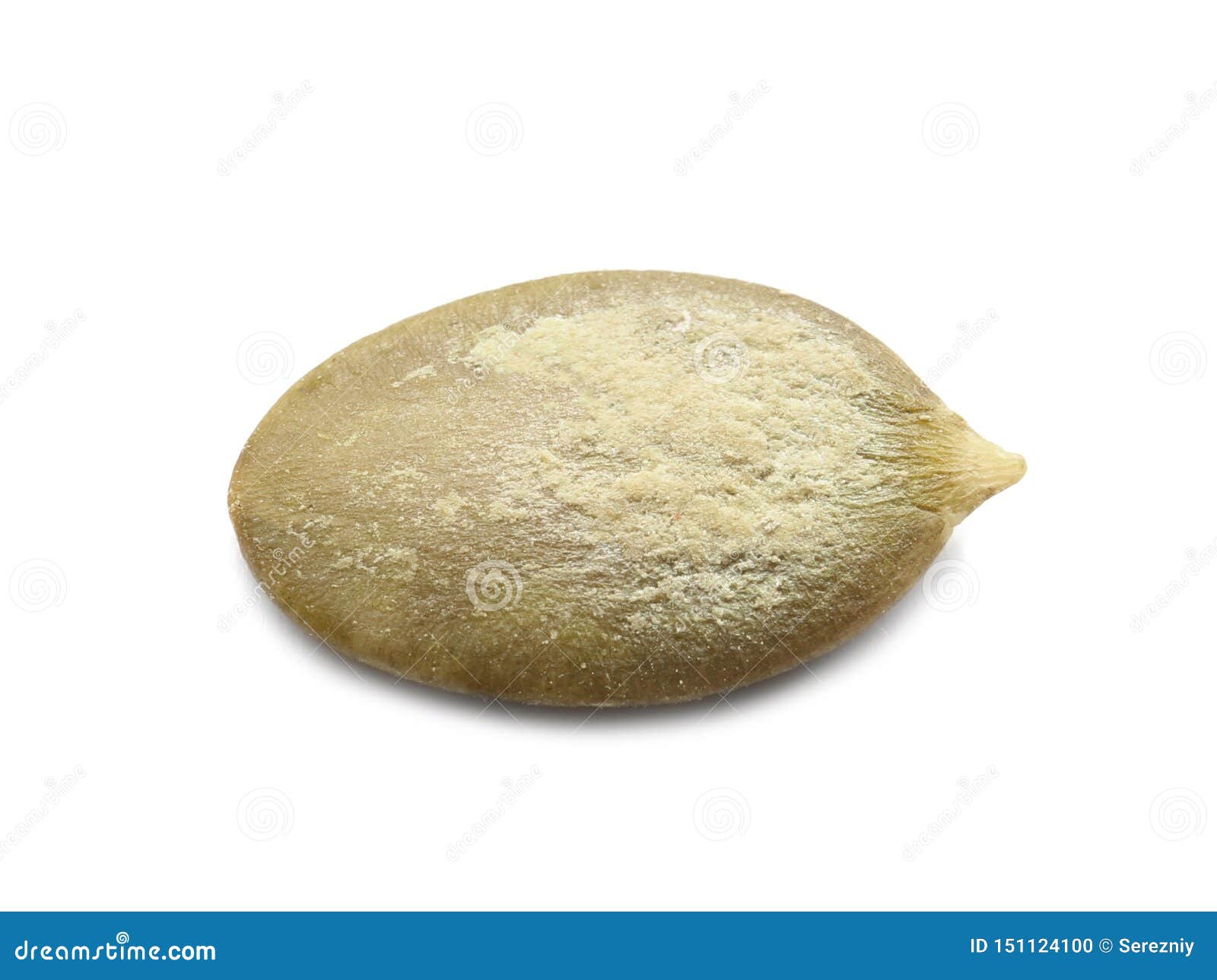Pumpkin Seed on White Background Stock Photo - Image of peeled, natural ...