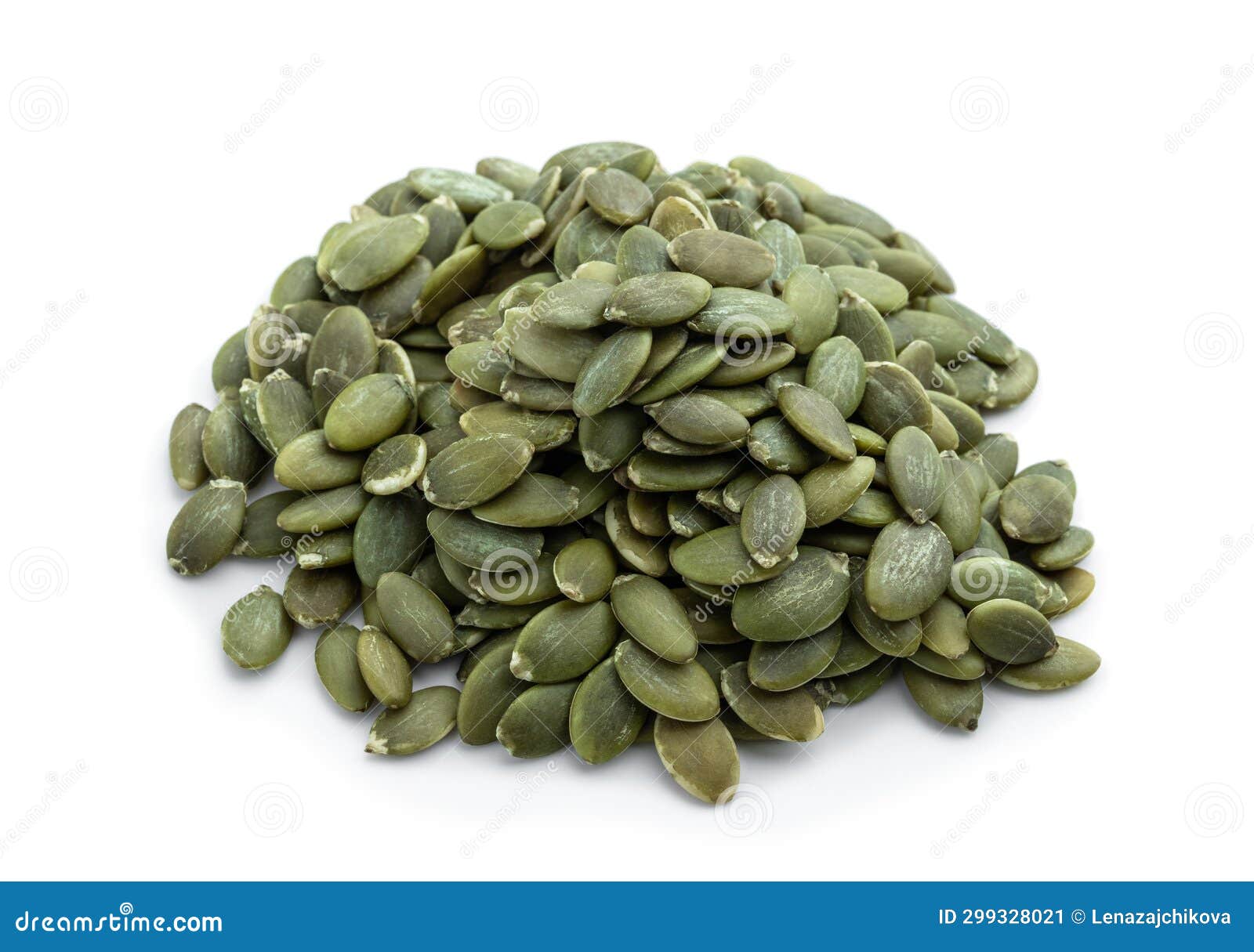Pumpkin Seeds Isolated on White Background Stock Image - Image of heap ...