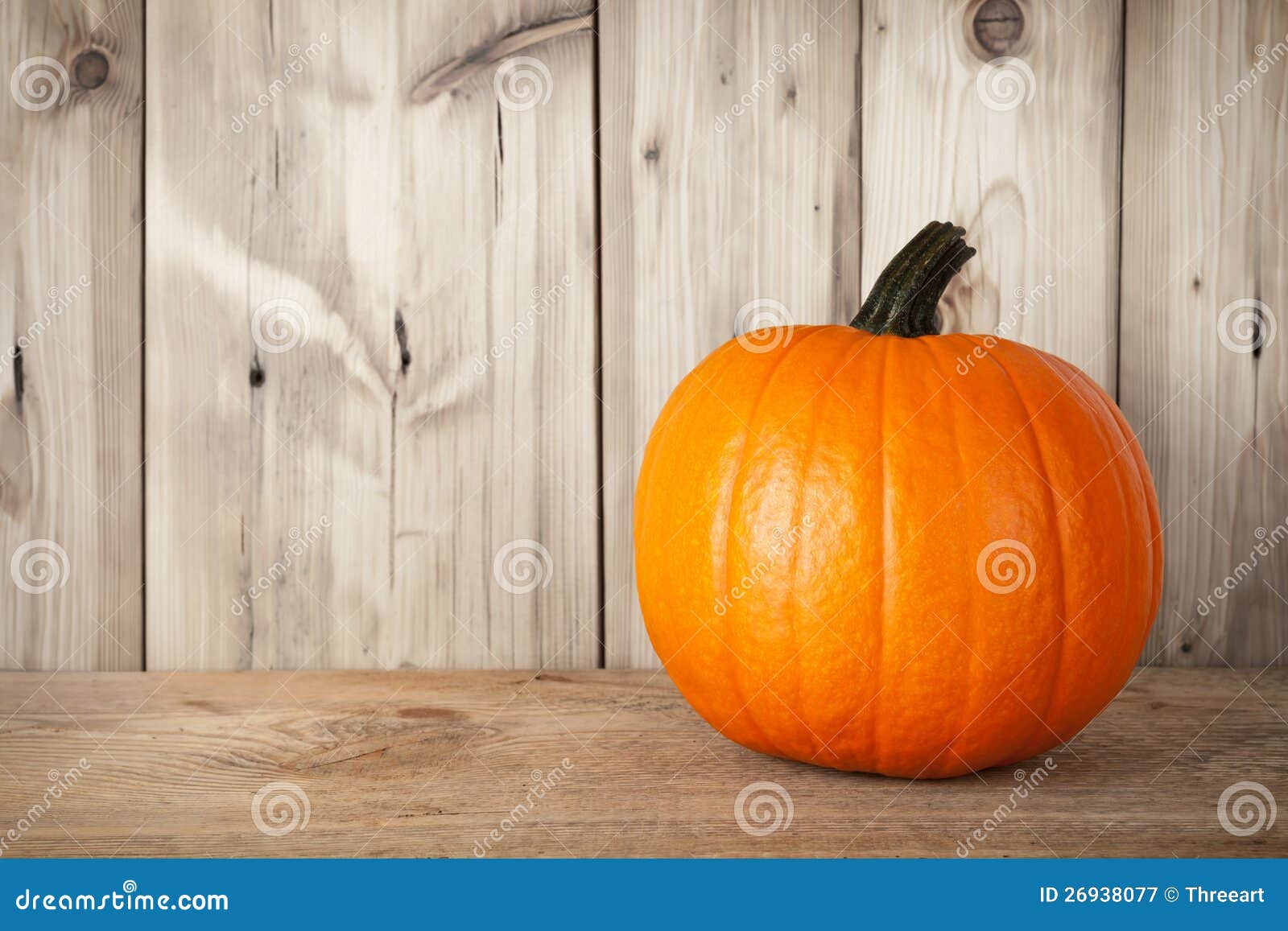 Pumpkin on table stock image. Image of autumn, halloween - 26938077