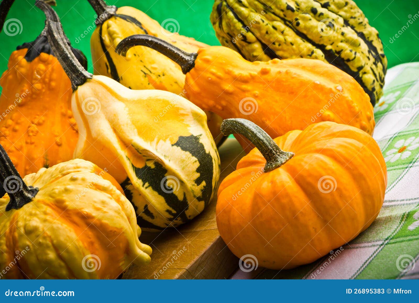 Pumpkins squash fruits stock image. Image of fresh, brown - 26895383
