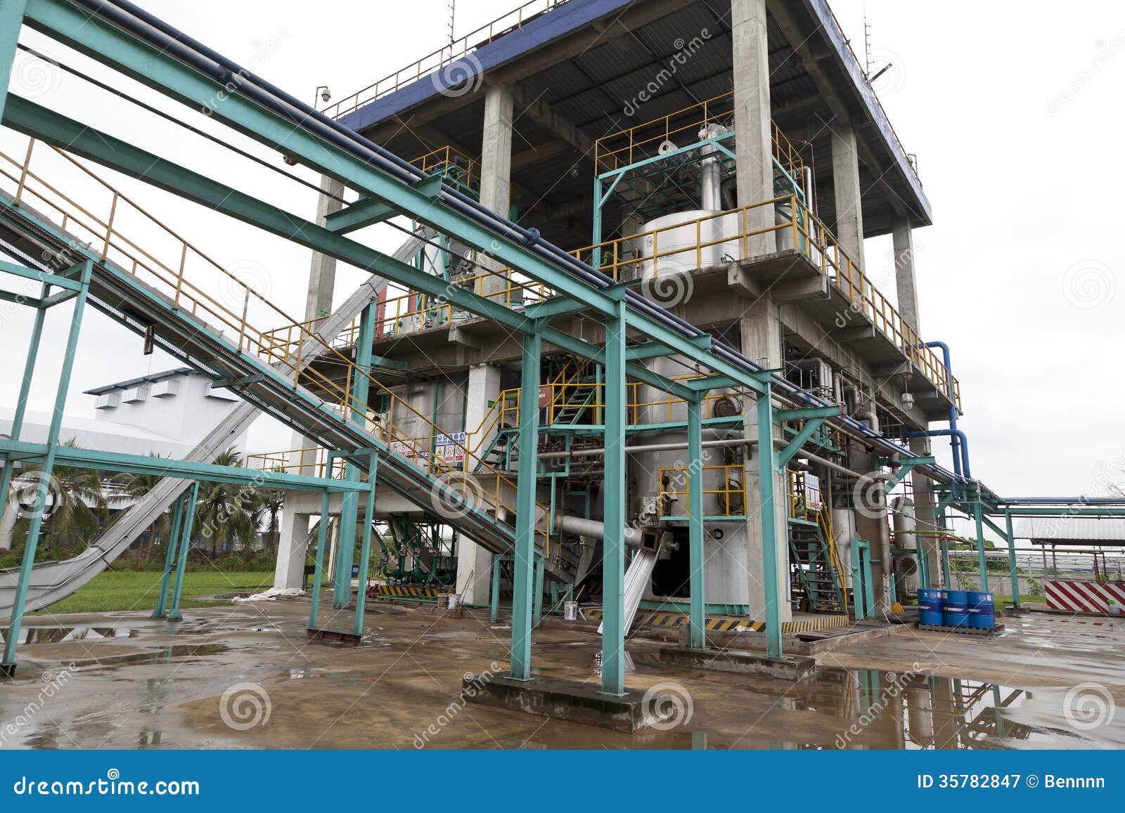 Pumps and piping system stock image. Image of heat, valve - 35782847