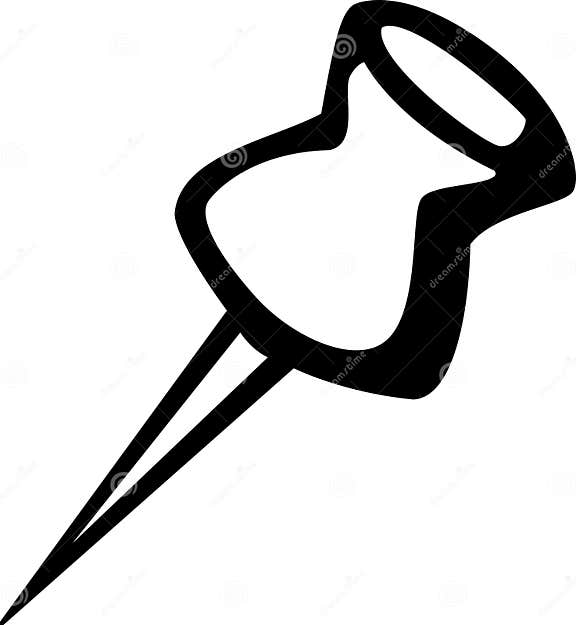 Punaise of punaise vector illustratie. Illustration of miniatuur - 3083313