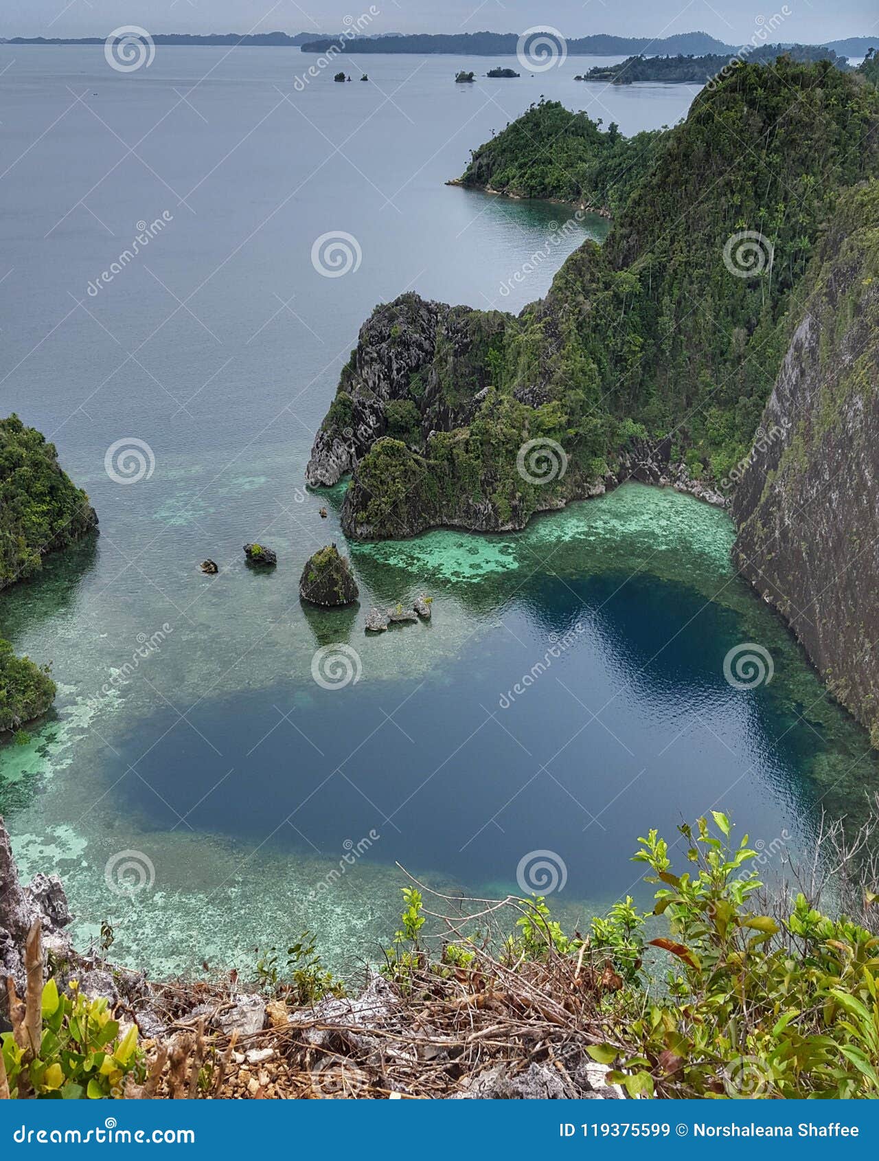 Puncak Love, Raja Ampat stock image. Image of raja, puncak - 119375599