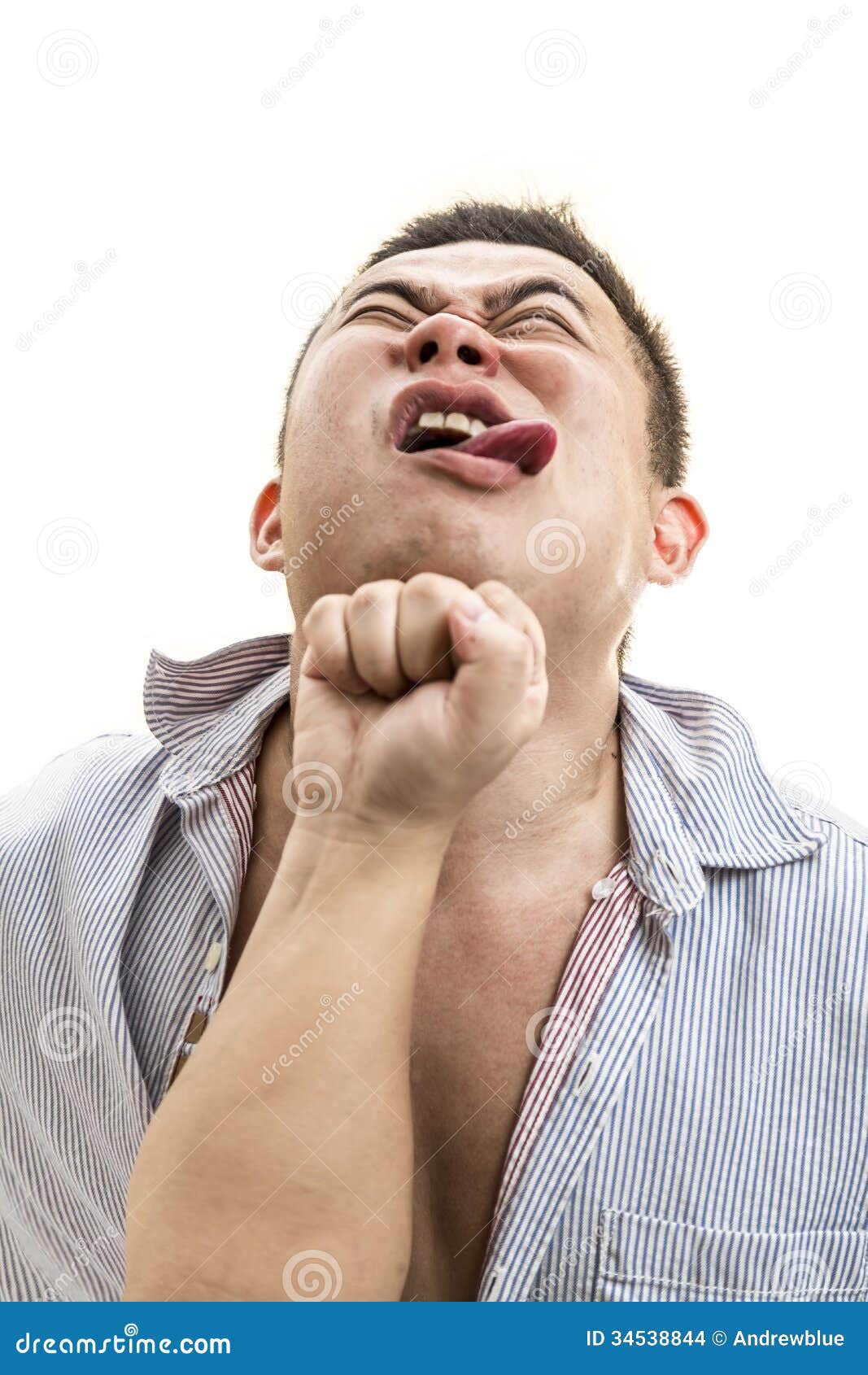 Punch! stock photo. Image of face, japanese, competition - 34538844