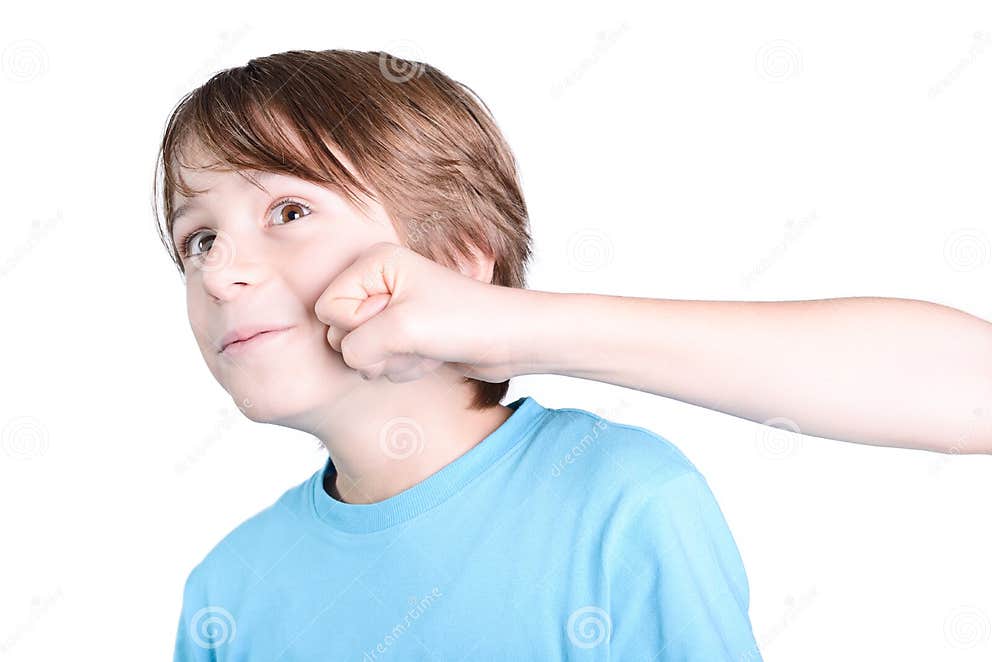 Punch in the face stock image. Image of face, competition - 35932515