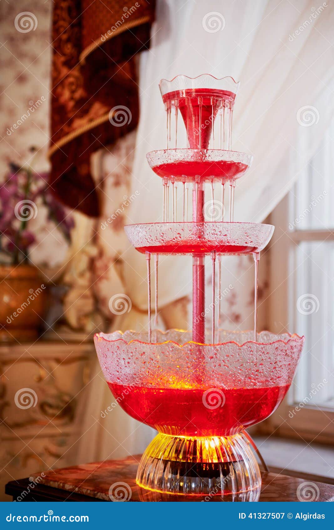 Punch fountain stock image. Image of cascade, layered - 41327507