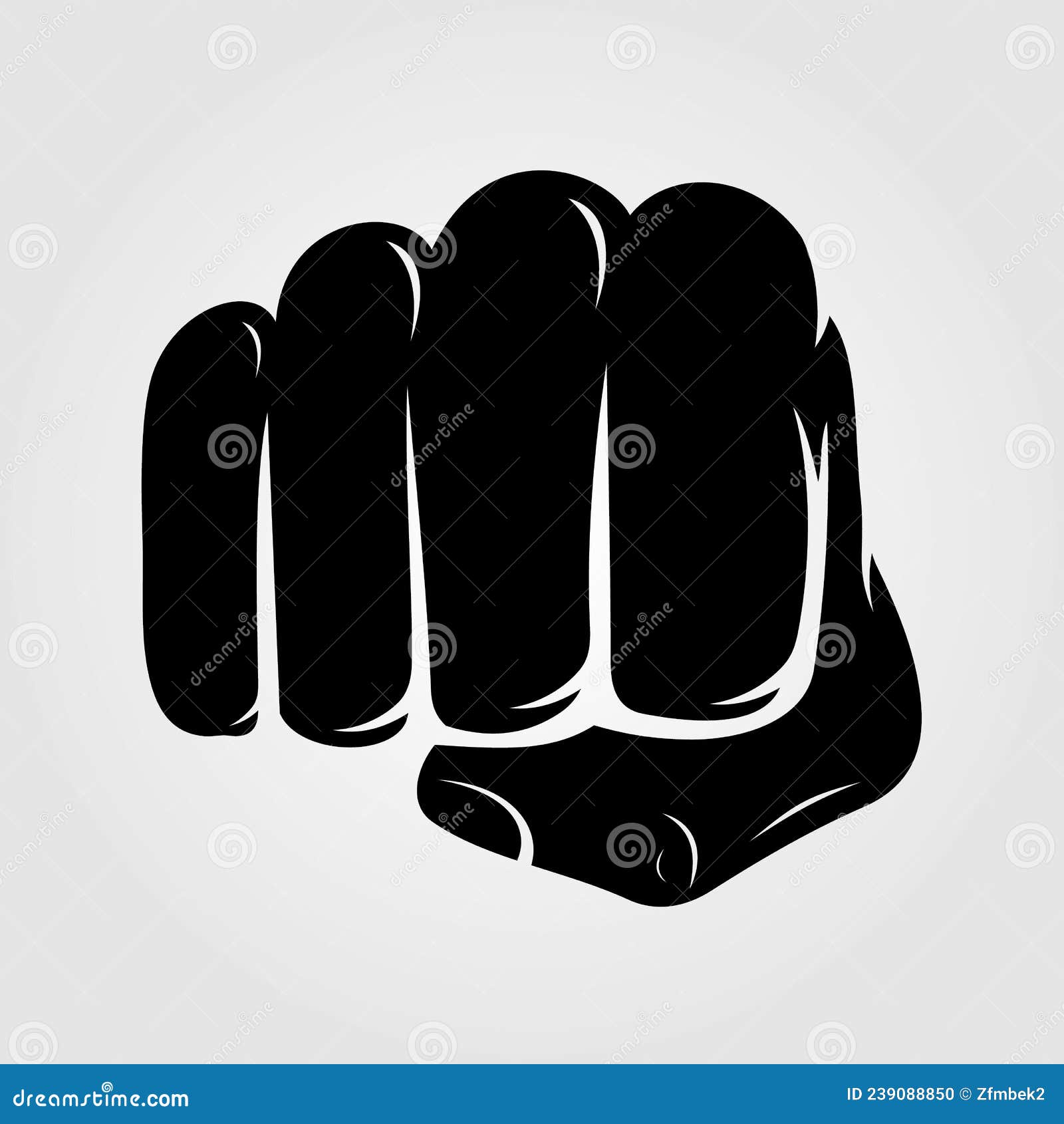 Punch Icon Vector Sign And Symbol Isolated On White Background, Punch ...