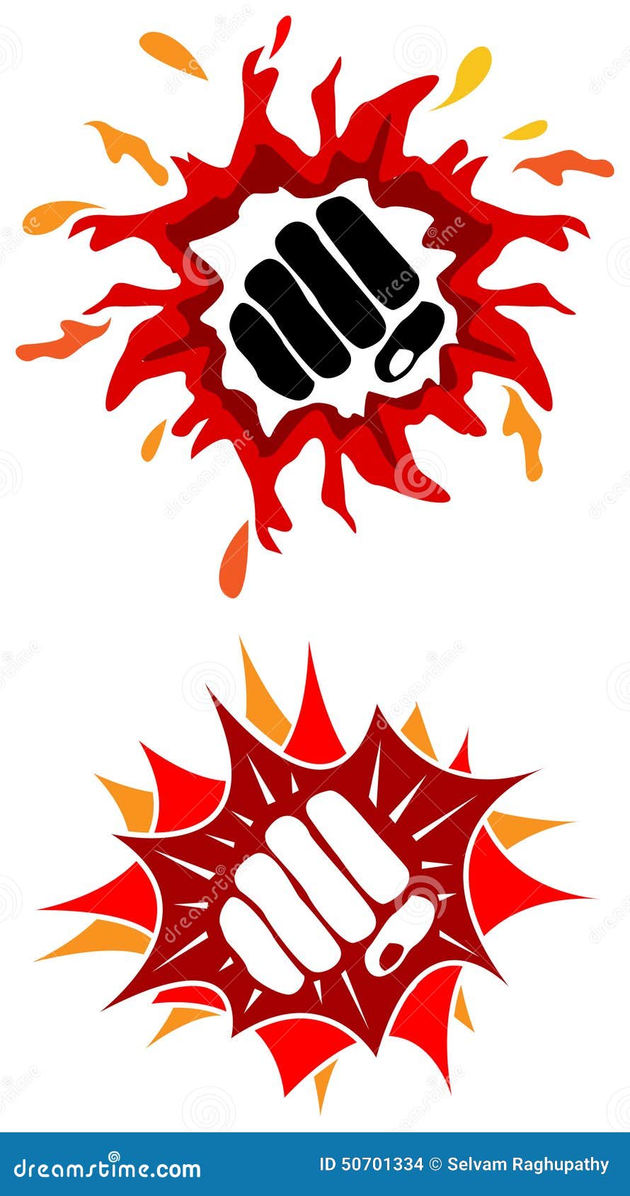 Punch icon stock vector. Illustration of boxing, communication - 50701334