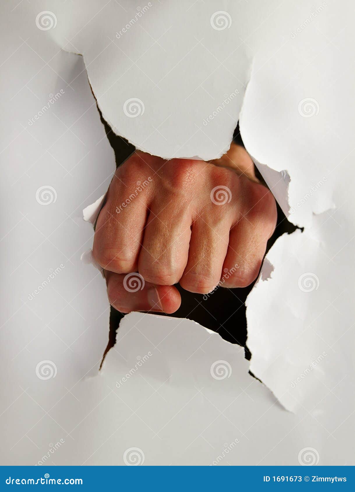 Punch out stock image. Image of edge, forceful, fistpunch - 1691673