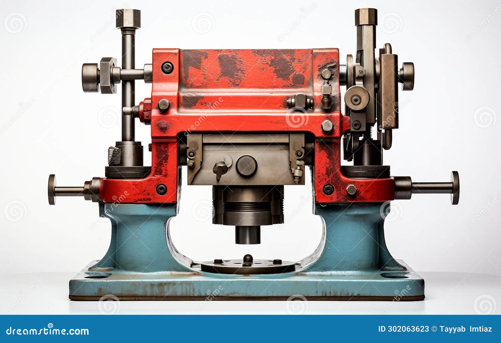 Punch Press Machine Isolated on Transparent Backgroundc. Stock ...