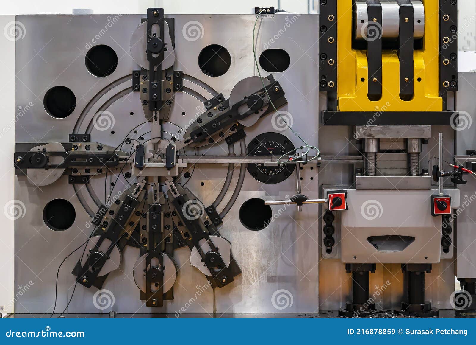 Punch or Stamping Section Feed Unit and Slide Tool Function of Cnc ...