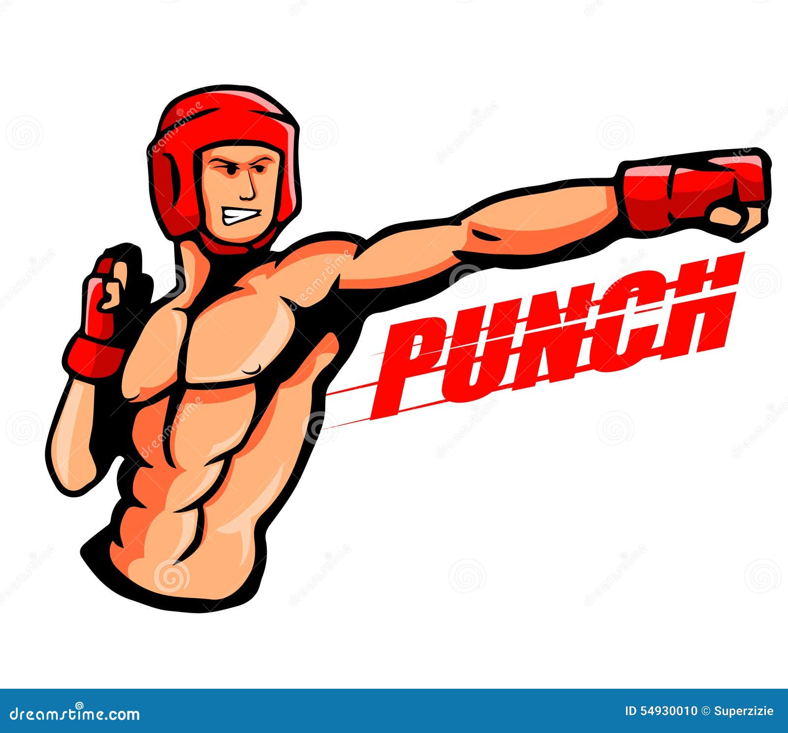 Punch stock illustration. Illustration of health, school - 54930010