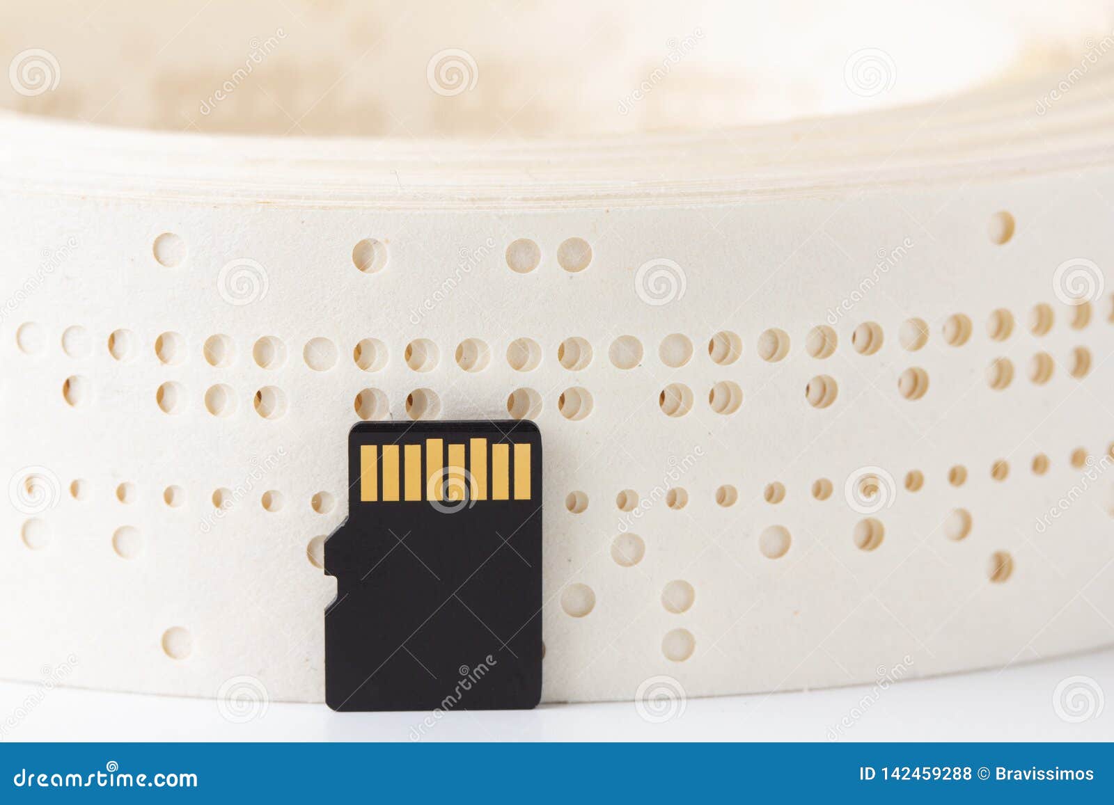 Punched Teleprinter Paper Tape Stock Photos - Free & Royalty-Free Stock ...
