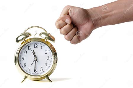 Punching the clock stock photo. Image of circle, oversleep - 524142
