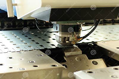Punching machine stock image. Image of cuting, detail - 2787751