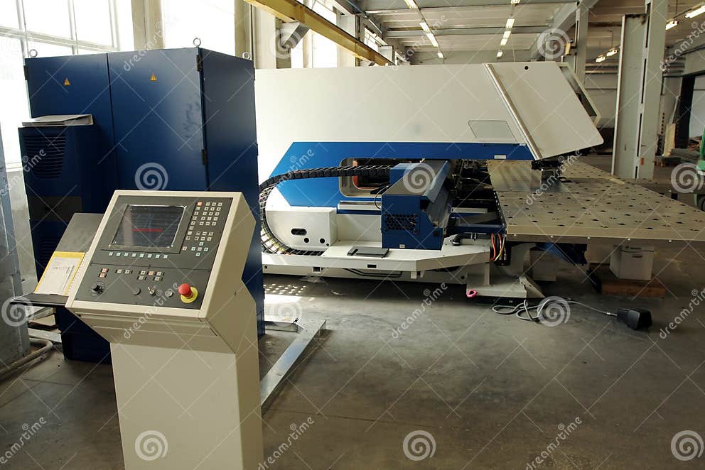 Punching machine stock photo. Image of enginery, machine - 2787756