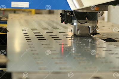 Punching machine stock image. Image of machine, production - 2787841